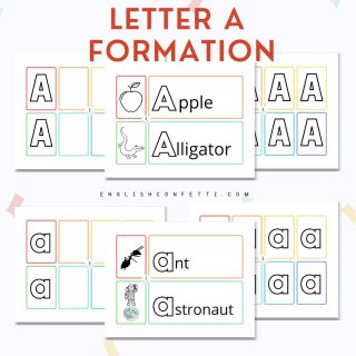 Letter Forming Worksheets & Activities – English Confetti