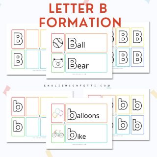 Letter Forming Worksheets & Activities – English Confetti