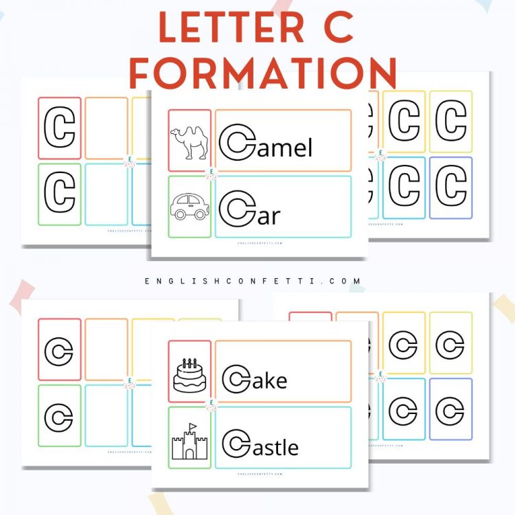 Letter Forming Worksheets & Activities – English Confetti
