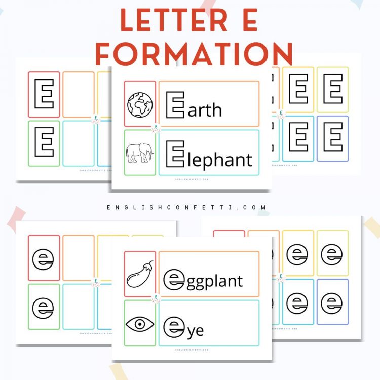 Letter Forming Worksheets & Activities – English Confetti