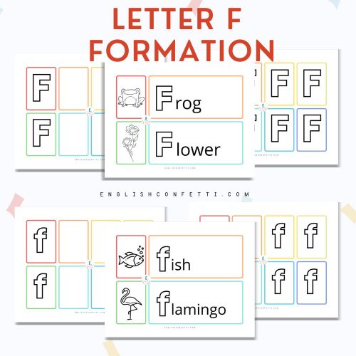 Letter Forming Worksheets & Activities – English Confetti
