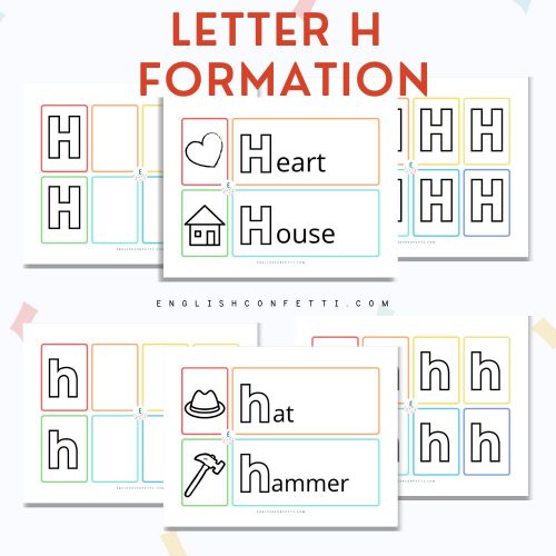 Letter Forming Worksheets & Activities