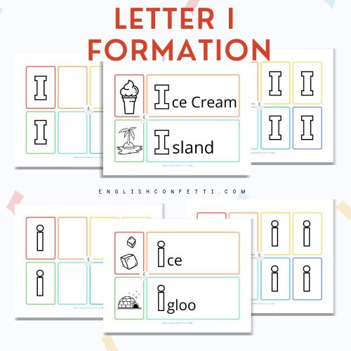 Letter Forming Worksheets & Activities – English Confetti