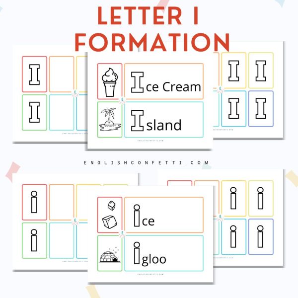 Letter Forming Worksheets & Activities – English Confetti