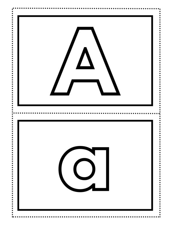 Letter A Worksheets and Printables {Free} – English Confetti