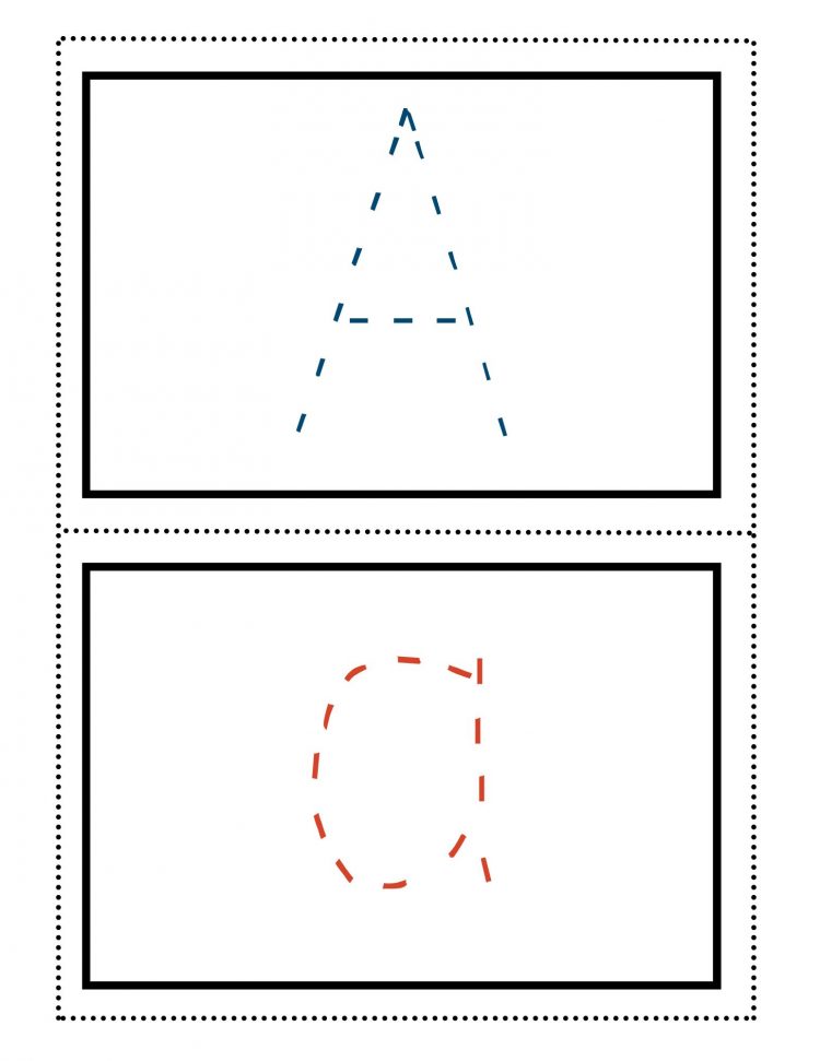 Letter A Worksheets and Printables {Free} – English Confetti